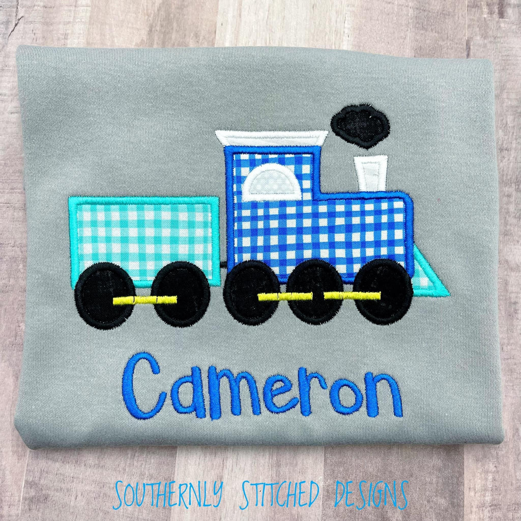 Train Applique – Southernly Stitched Designs, LLC